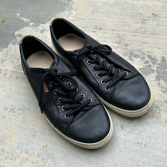 Ecco | Shoes | Mens Ecco Extra Width Leather Laceups | Poshmark